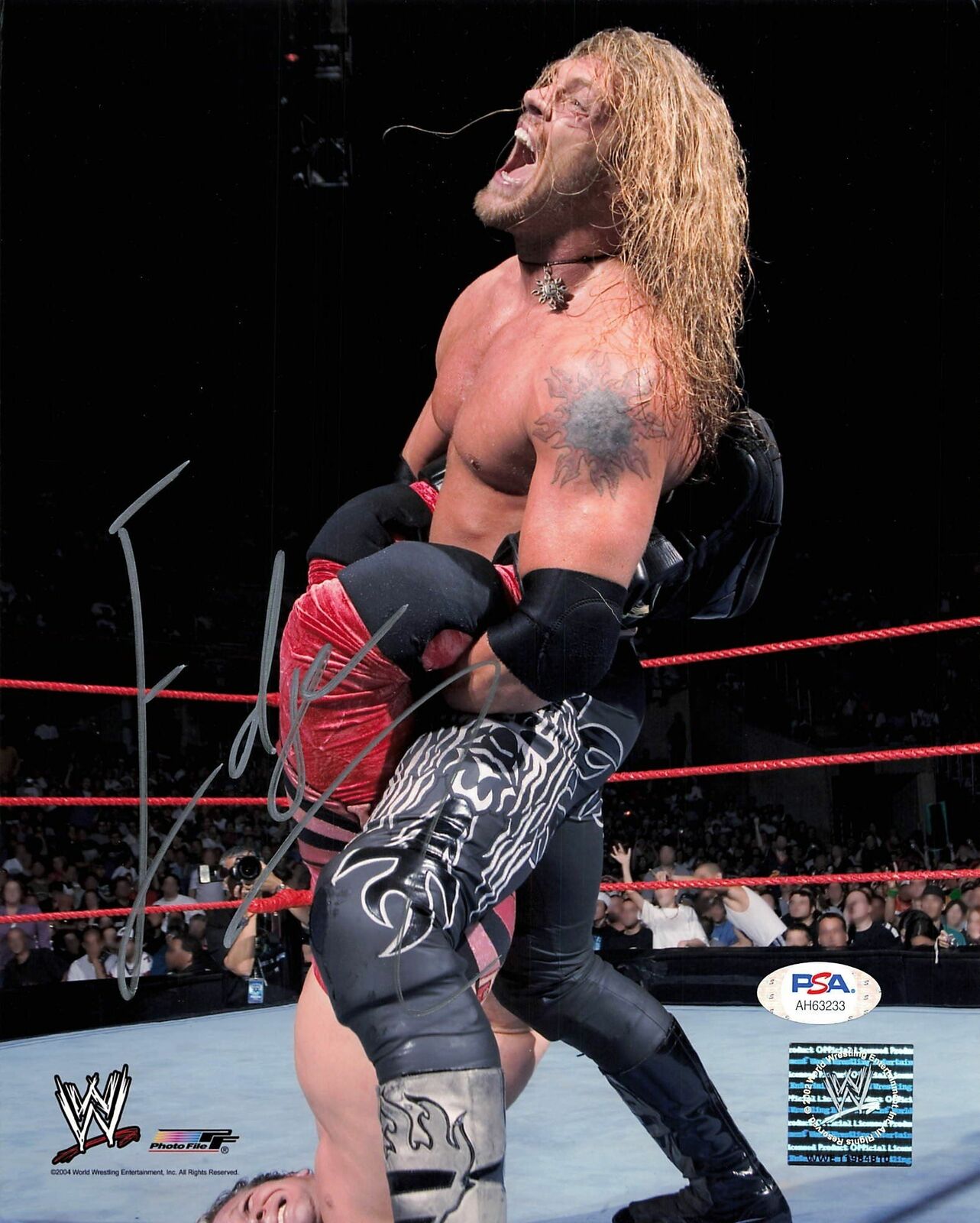Edge Adam Copeland signed 8x10 photo PSA/DNA COA WWE Autographed ...