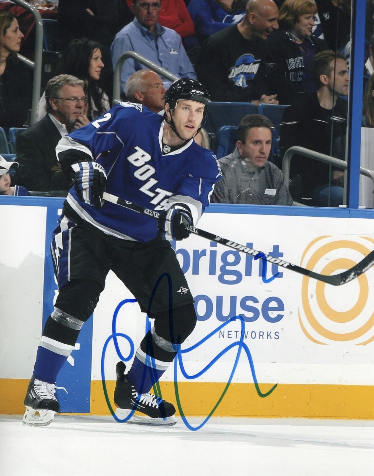 ERIC BREWER SIGNED TAMPA BAY LIGHTNING 8X10 PHOTO | Autographia