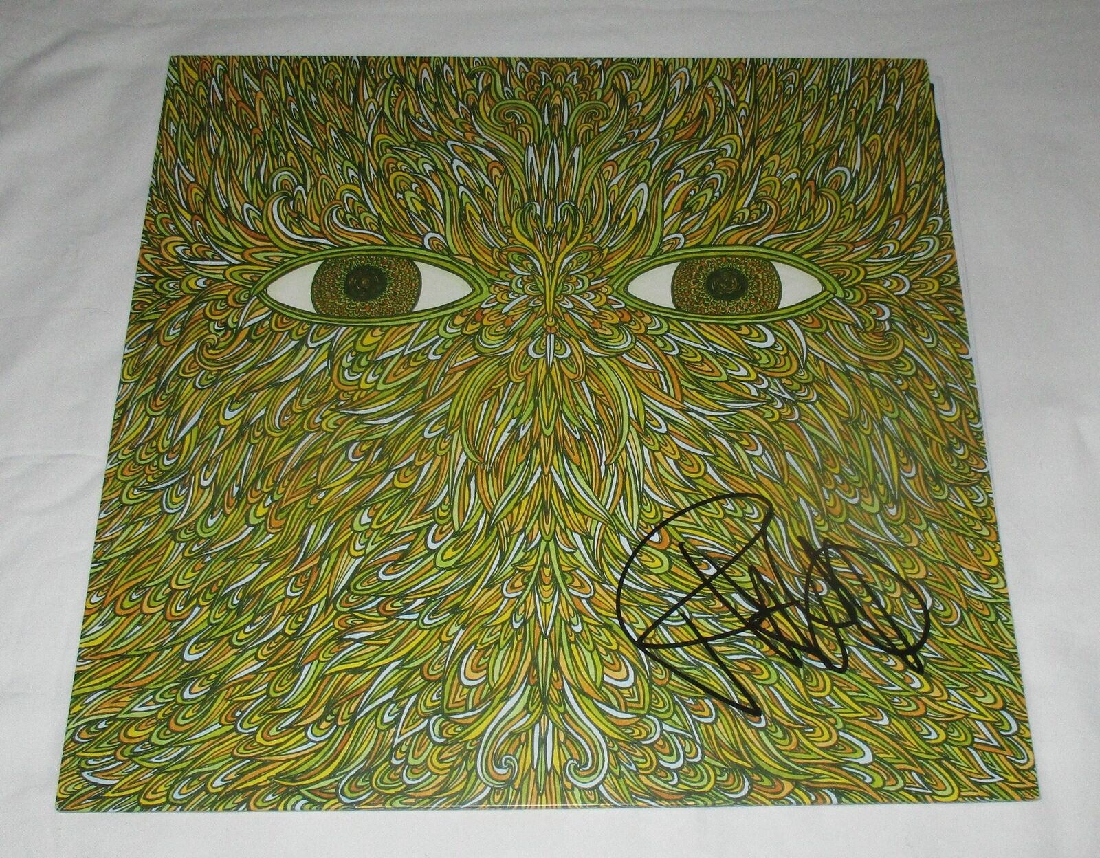 FLYING LOTUS SIGNED PATTERN + GRID WORLD VINYL RECORD STEVEN ELLISON ...