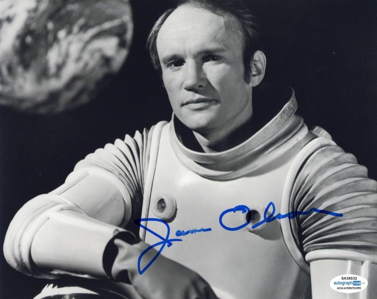 JAMES OLSON SIGNED MOON ZERO TWO 8X10 PHOTO ACOA | Autographia