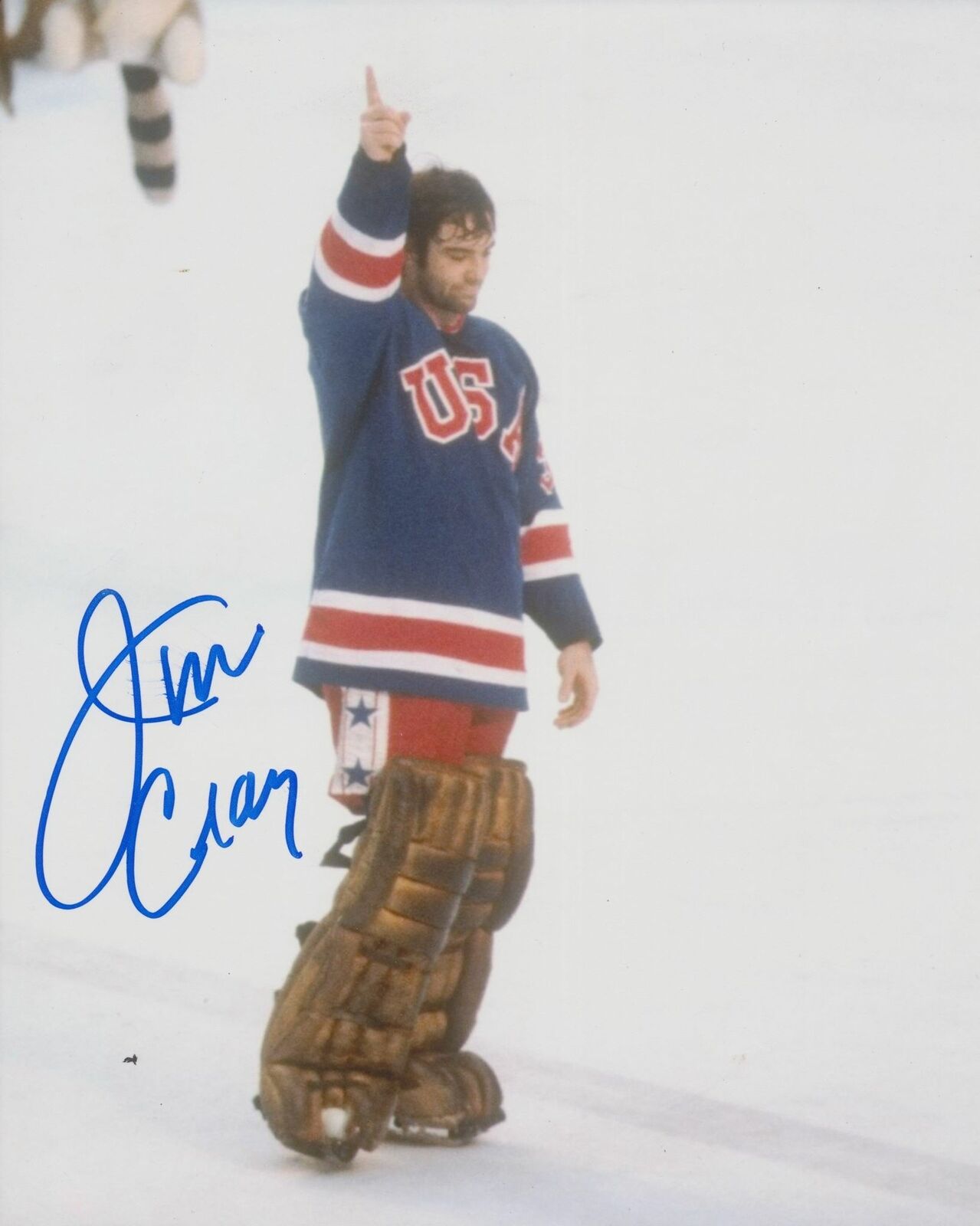 JIM CRAIG SIGNED TEAM USA 1980 OLYMPICS MIRACLE ON ICE 8X10 PHOTO ...