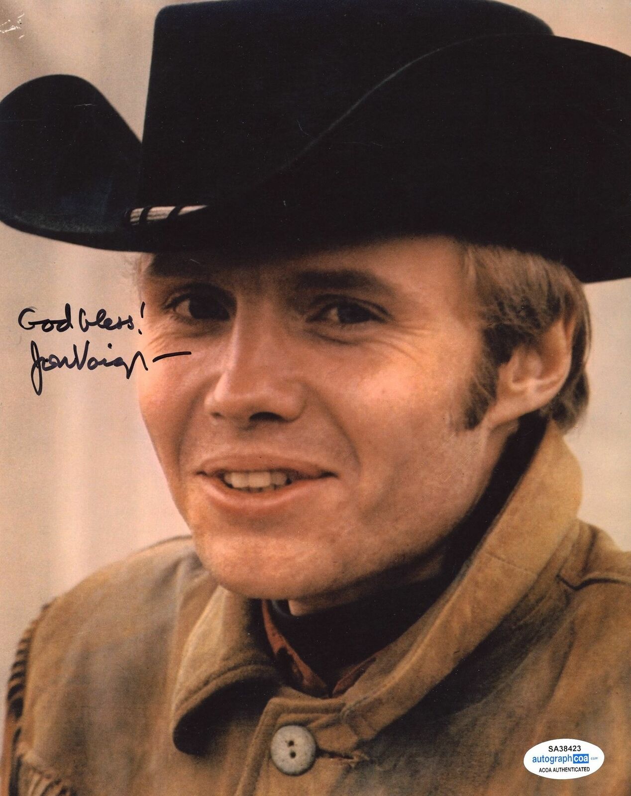 JON VOIGHT SIGNED MIDNIGHT COWBOY 8X10 PHOTO 2 ACOA | Autographia