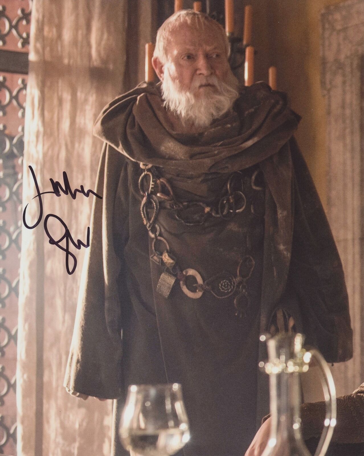 JULIAN GLOVER SIGNED GAME OF THRONES 8X10 PHOTO | Autographia