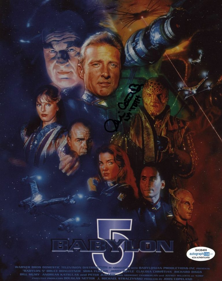 JULIE CAITLIN BROWN SIGNED BABYLON 5 8X10 PHOTO 2 ACOA | Autographia