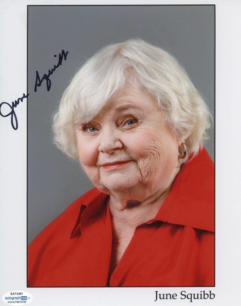 JUNE SQUIBB SIGNED 8X10 PHOTO ACOA | Autographia