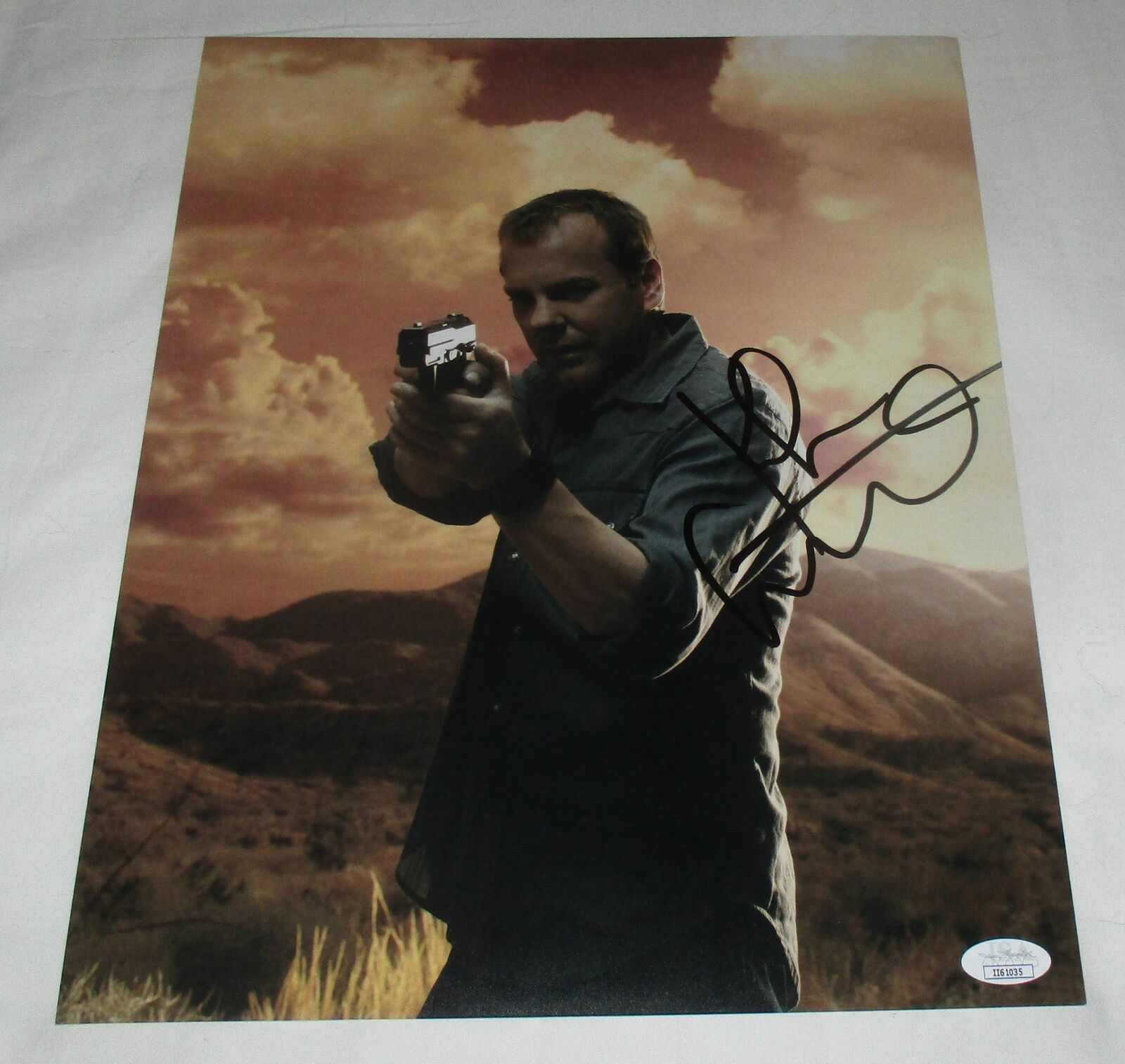 Kiefer sutherland signed autographed 24 jack bauer 11x14 photo ...