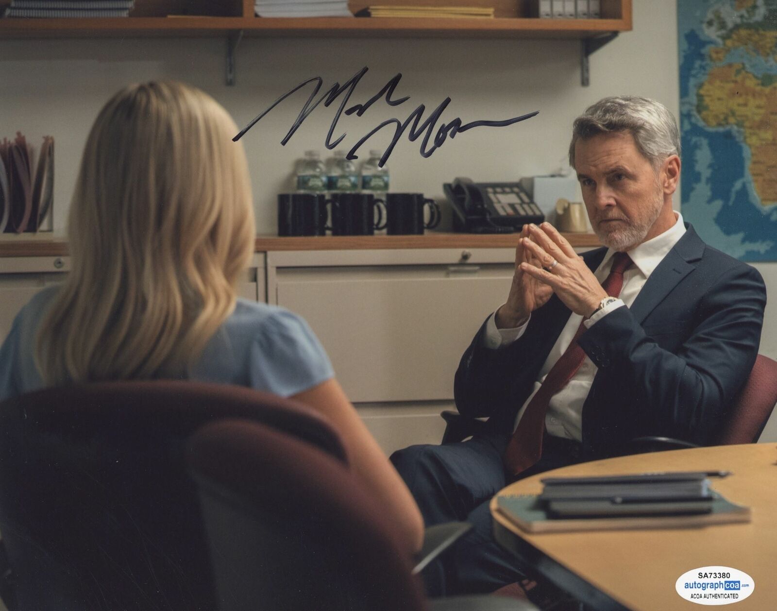 MARK MOSES SIGNED BOMBSHELL 8X10 PHOTO ACOA | Autographia