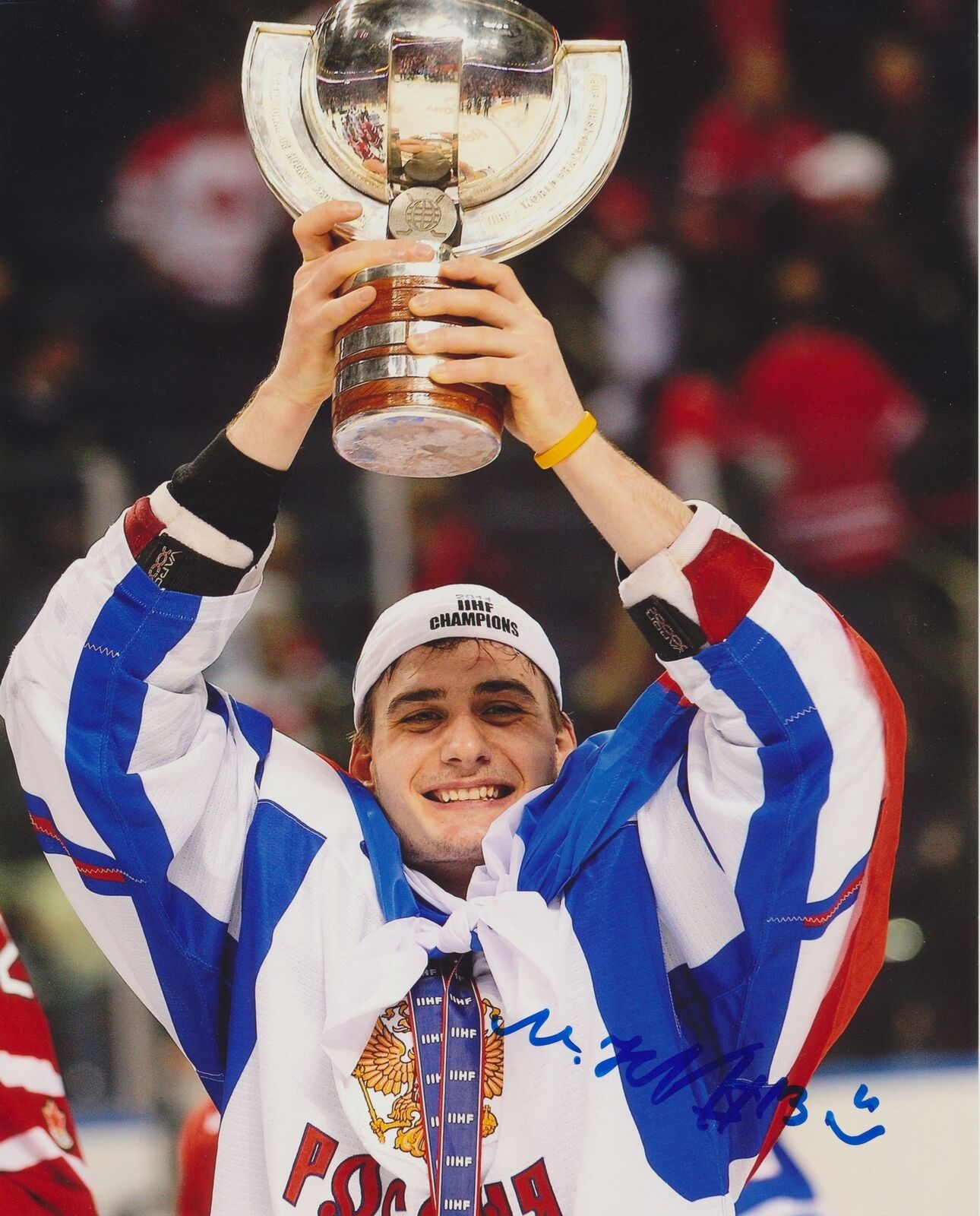 MAXIM KITSYN SIGNED TEAM RUSSIA 8X10 PHOTO | Autographia