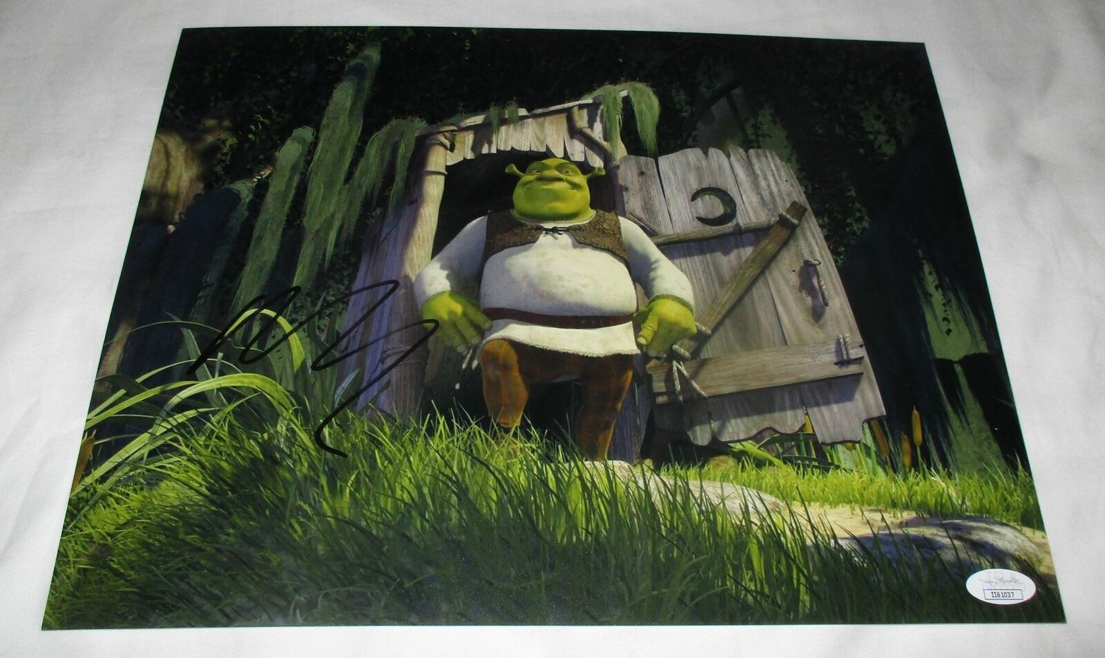 MIKE MYERS SIGNED SHREK 11X14 PHOTO JSA 2 | Autographia