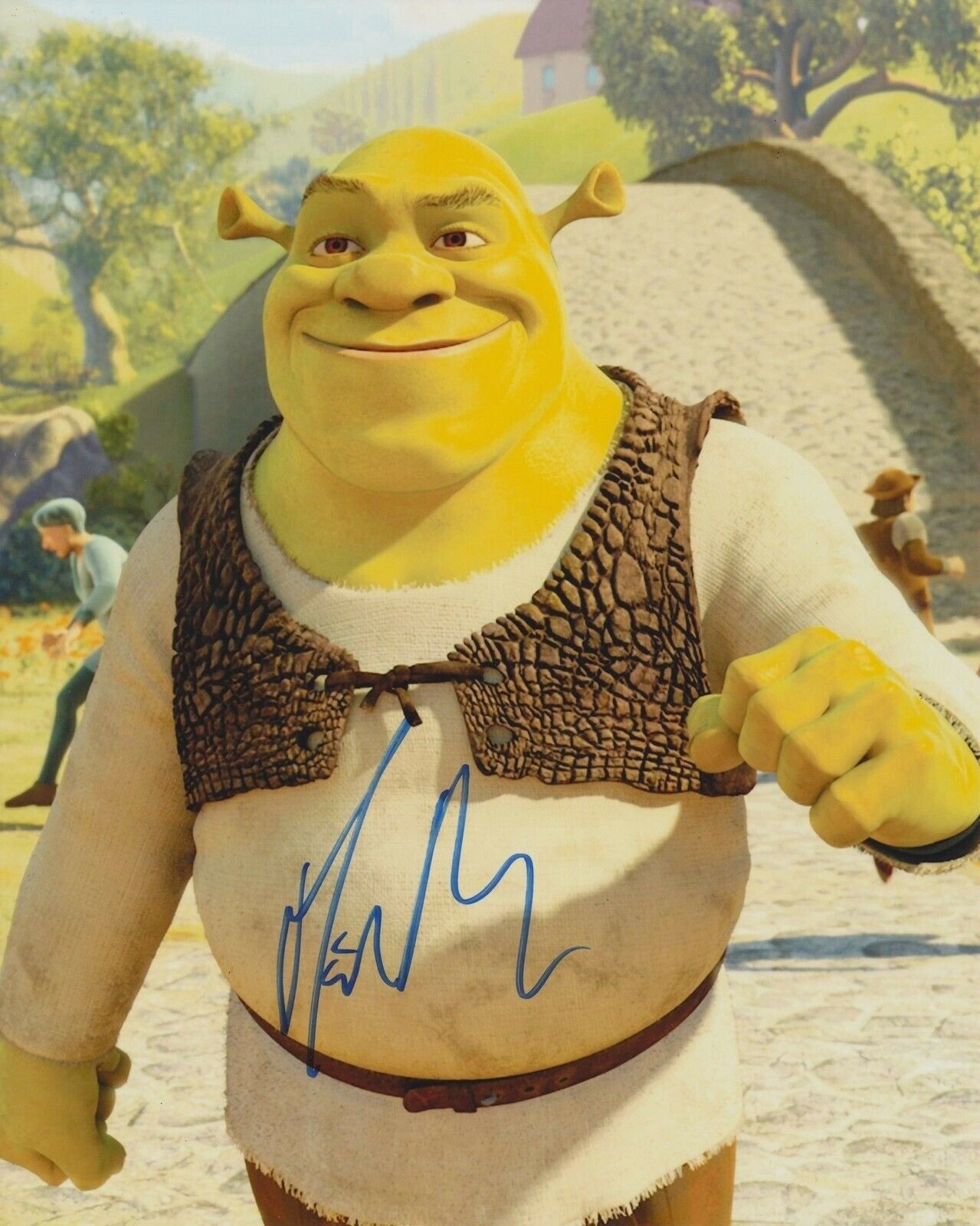 MIKE MYERS SIGNED SHREK 8X10 PHOTO 3 | Autographia