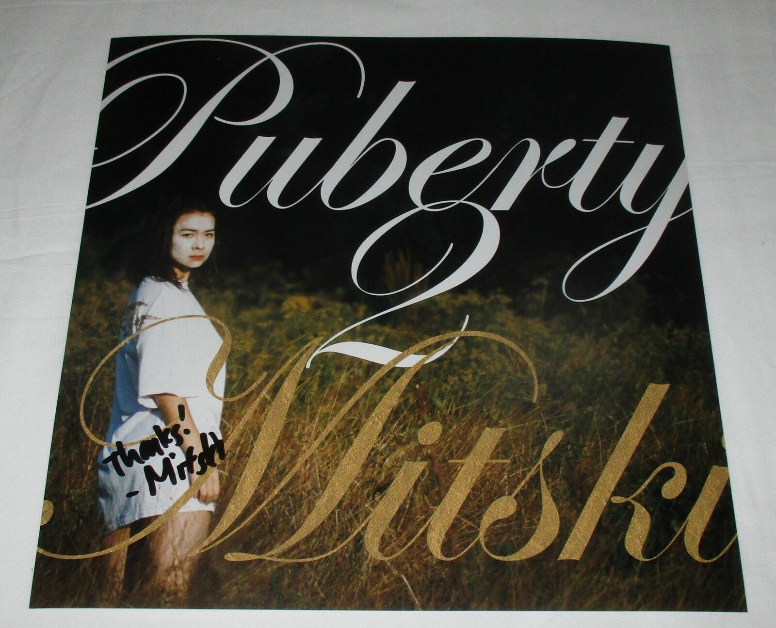 MITSKI SIGNED PUBERTY 12X12 PHOTO | Autographia