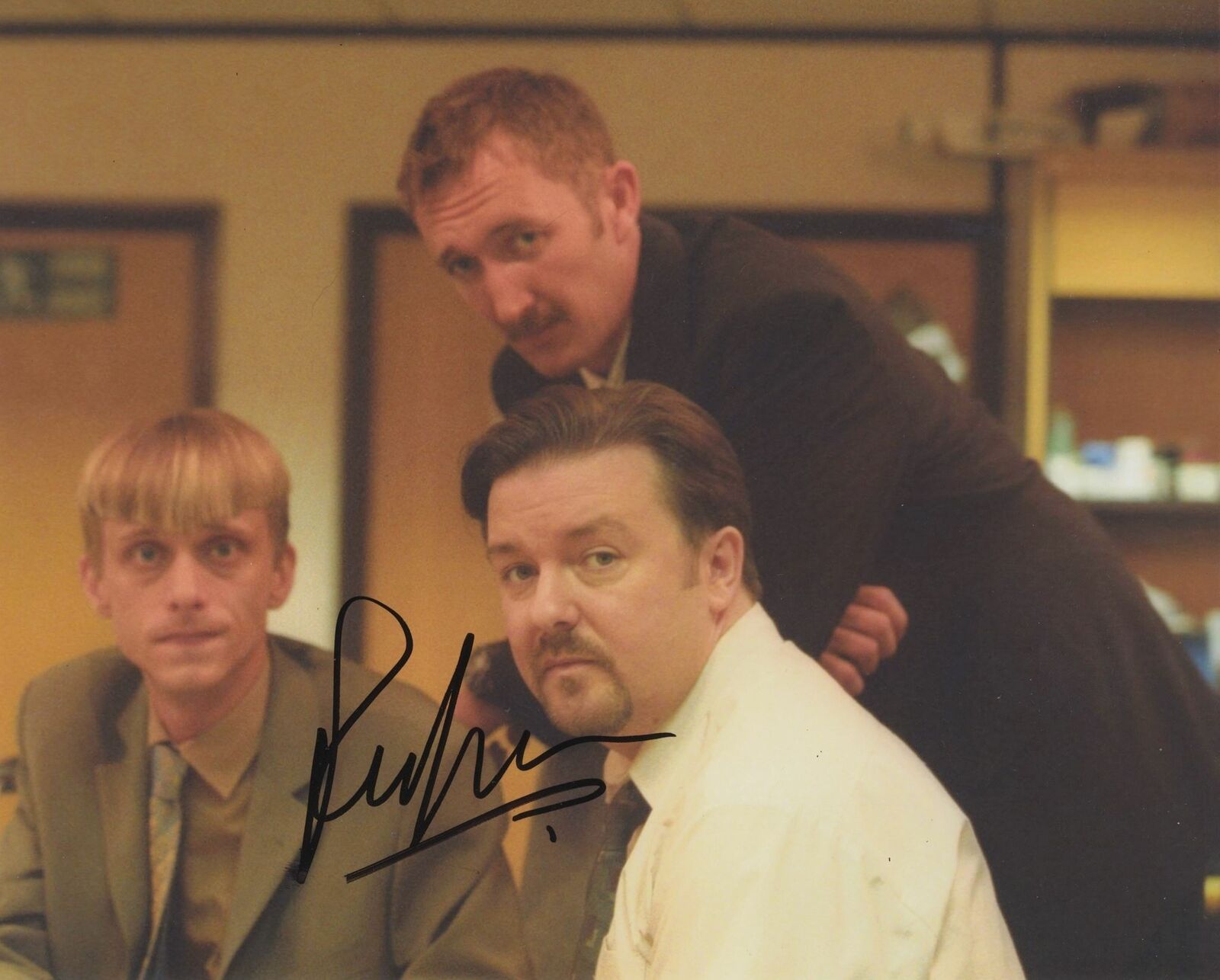 RALPH INESON SIGNED THE OFFICE 8X10 PHOTO 2 | Autographia
