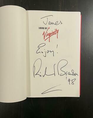 RICHARD BRANSON SIGNED AUTOGRAPH "LOSING MY VIRGINITY" BOOK - VIRGIN ...