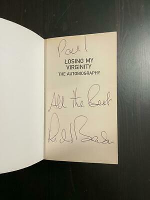 RICHARD BRANSON SIGNED AUTOGRAPH "LOSING MY VIRGINITY" BOOK - VIRGIN ...