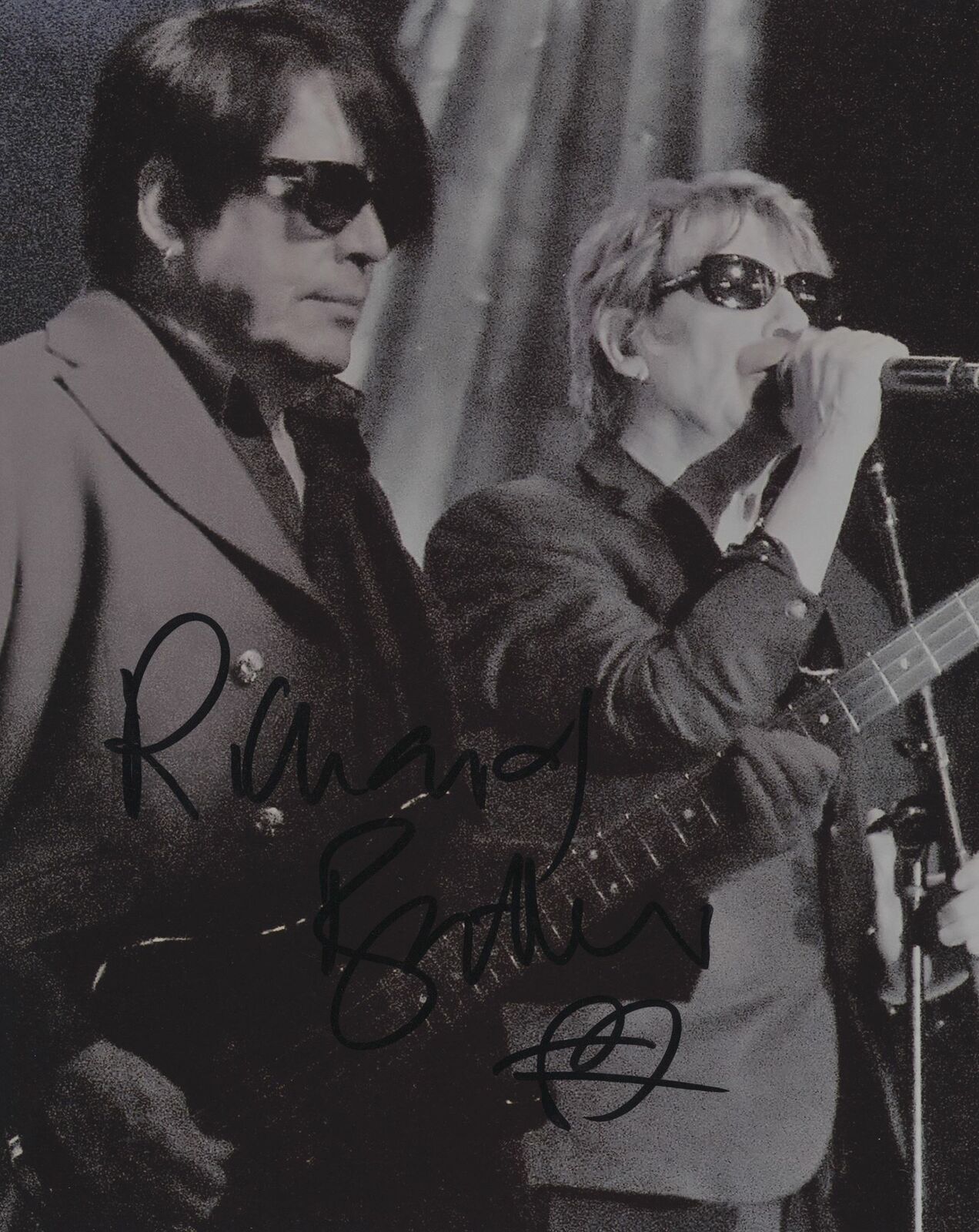 RICHARD BUTLER SIGNED THE PSYCHEDELIC FURS 8X10 PHOTO | Autographia