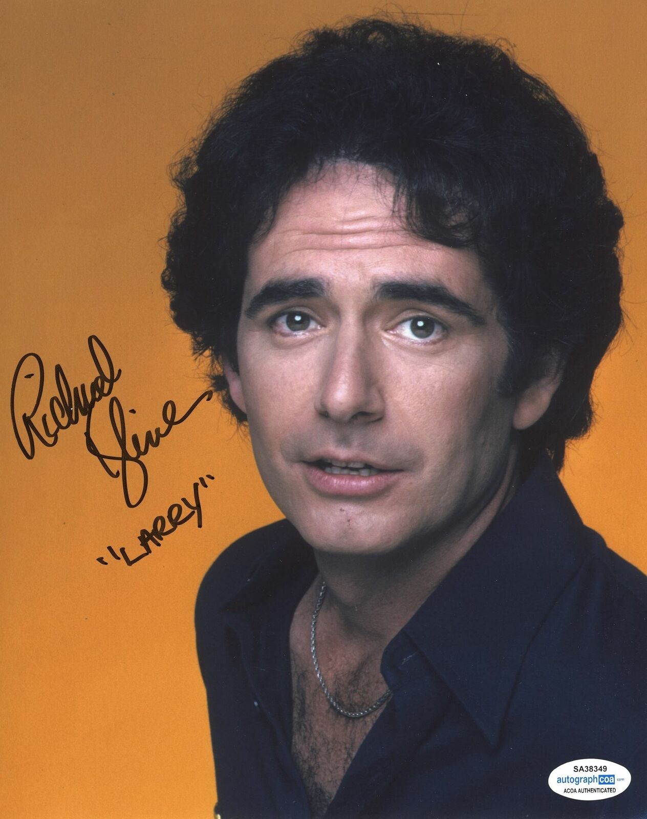 RICHARD KLINE SIGNED THREE'S COMPANY 8X10 PHOTO 2 ACOA | Autographia