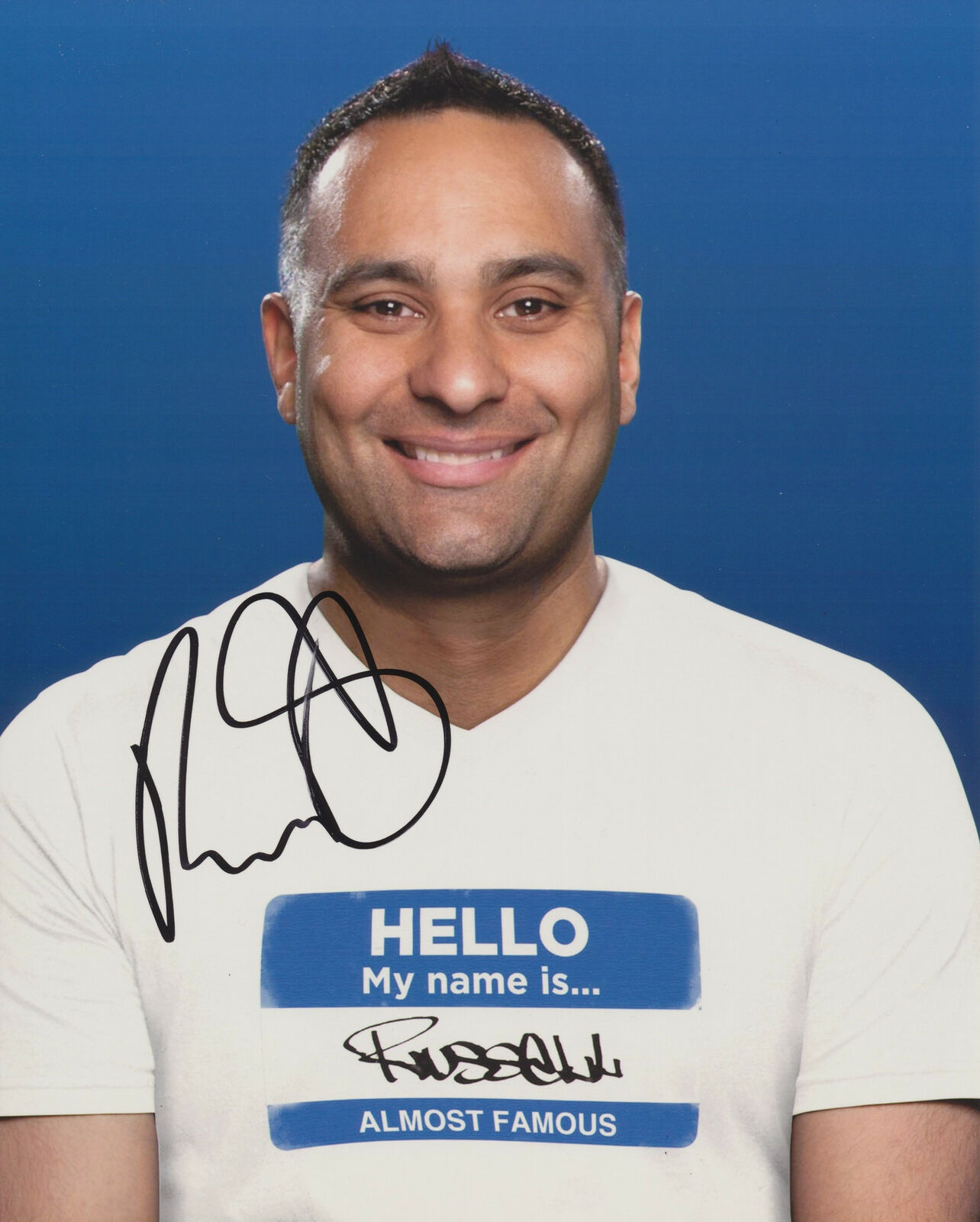 RUSSELL PETERS SIGNED ALMOST FAMOUS 8X10 PHOTO | Autographia