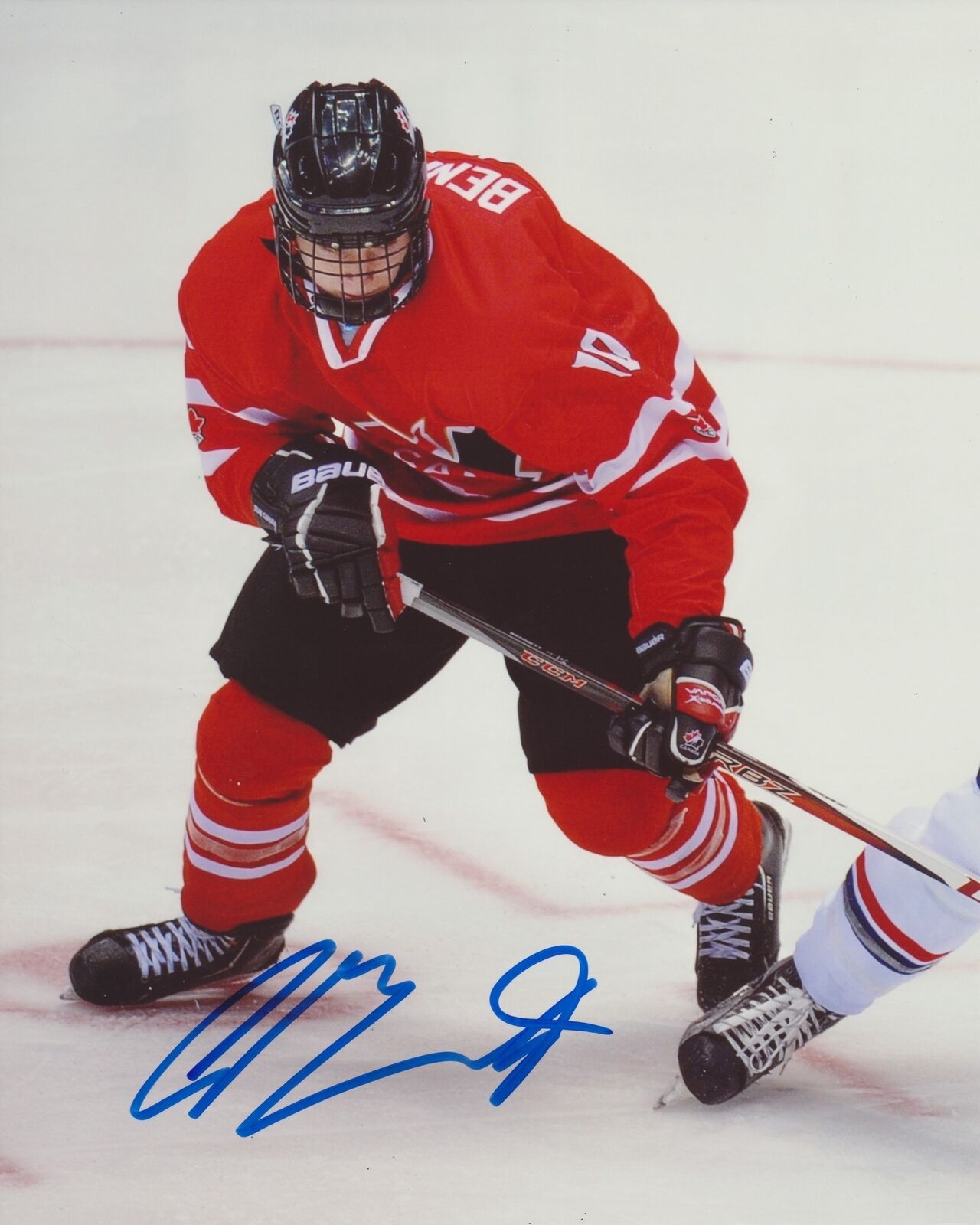 SAM BENNETT SIGNED TEAM CANADA 8X10 PHOTO | Autographia