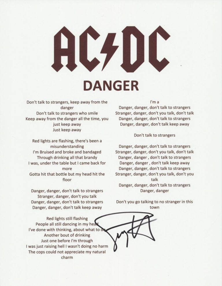 The Best AC/DC Signed Memorabilia at Autographia | Autographia