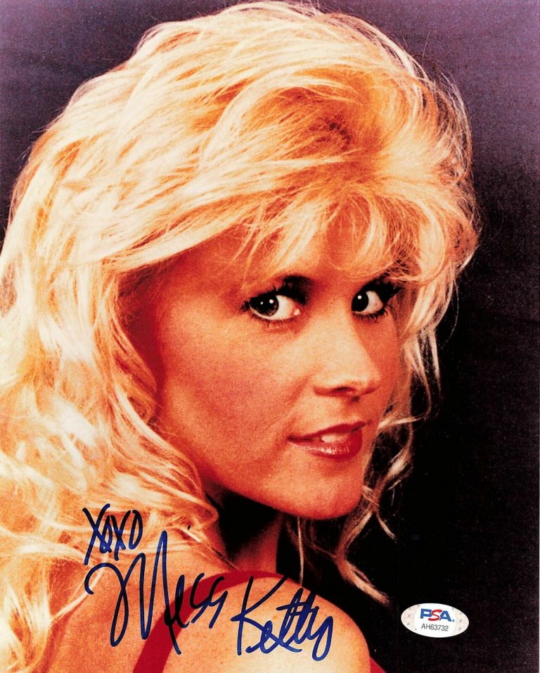 Stacy Carter The Kat Signed 8x10 Photo Psadna Coa Wwe Autographed Sexy Autographia