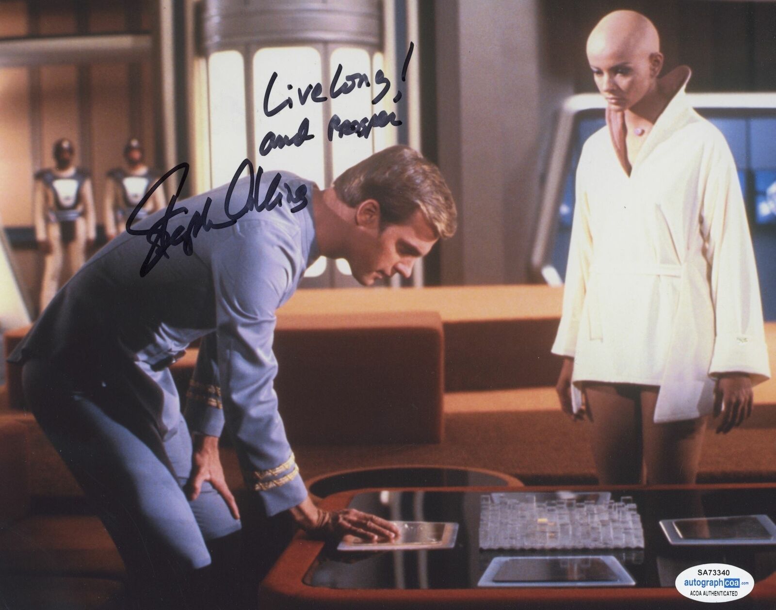 STEPHEN COLLINS SIGNED STAR TREK: THE MOTION PICTURE 8X10 PHOTO 2 ACOA ...