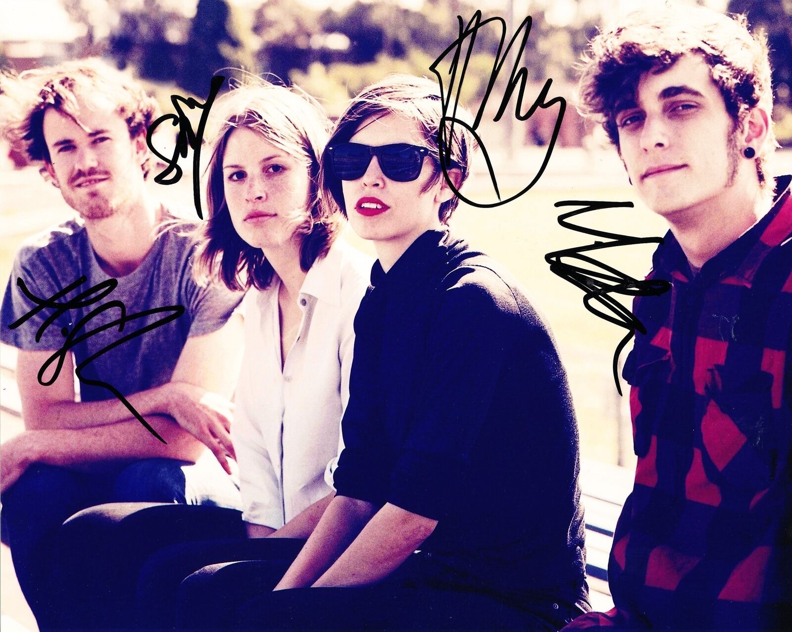 THE JEZABELS SIGNED 8X10 PHOTO 4 | Autographia