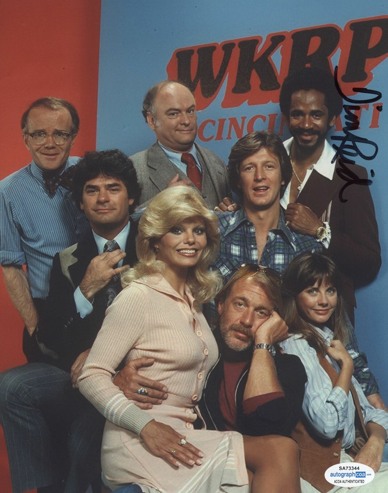 TIM REID SIGNED WKRP IN CINCINNATI 8X10 PHOTO 2 ACOA | Autographia