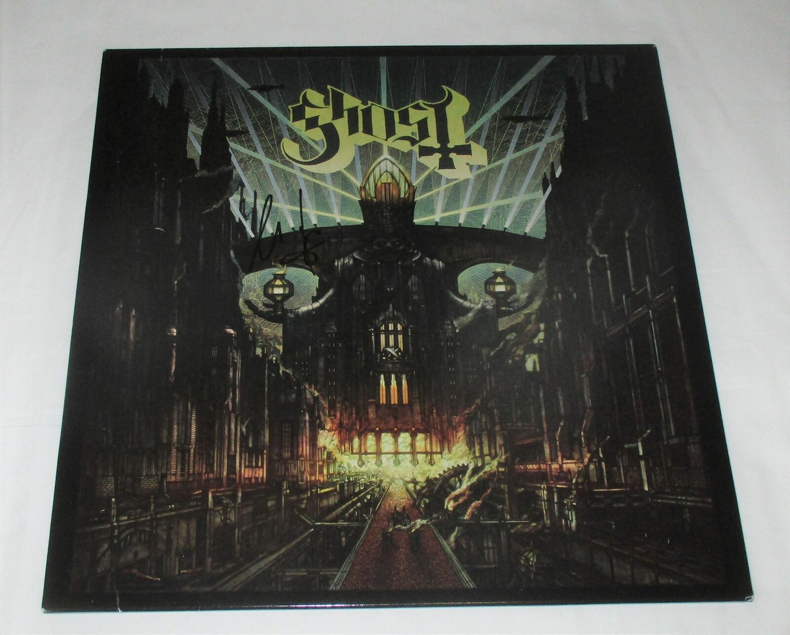TOBIAS FORGE SIGNED GHOST MELIORA VINYL RECORD - Autographia