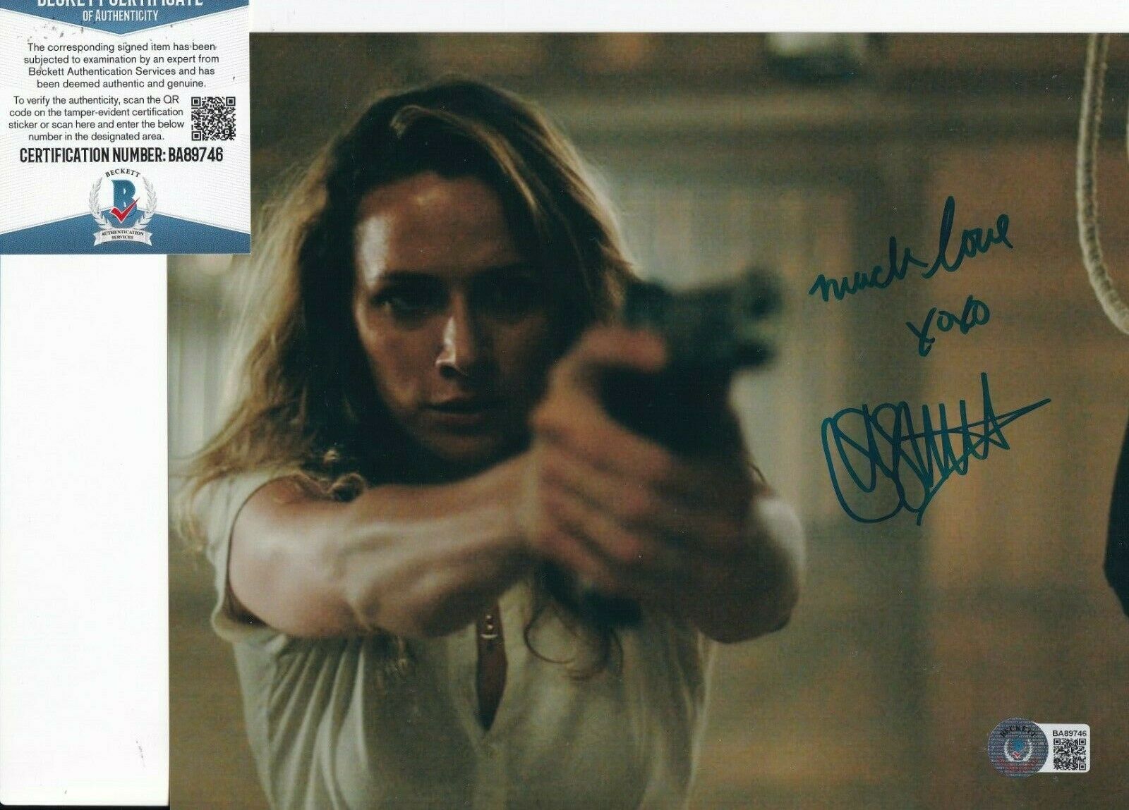 SHANTEL VANSANTEN signed (SHOOTER) Julie Swagger 8X10 photo BECKETT BAS ...