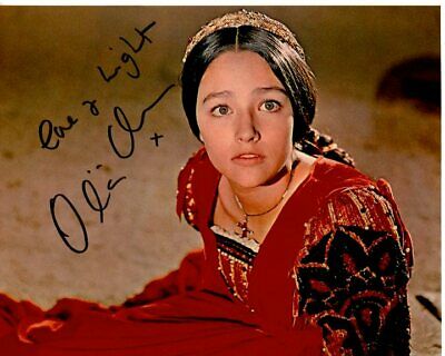 OLIVIA HUSSEY Signed ROMEO & JULIET Photo w/ Hologram COA | Autographia