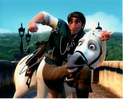 ZACHARY LEVI signed autographed 8x10 DISNEY TANGLED FLYNN RIDER photo ...