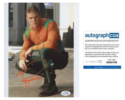 Alan Ritchson "Smallville" AUTOGRAPH Signed 'Aquaman' 8x10 Photo ACOA ...