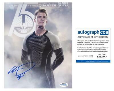 Alan Ritchson "The Hunger Games: Catching Fire" AUTOGRAPH Signed 8x10 ...