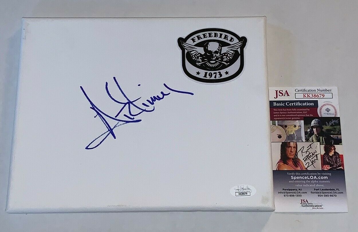 Artimus Pyle Lynyrd Skynyrd signed Sketch Board autographed Freebird ...