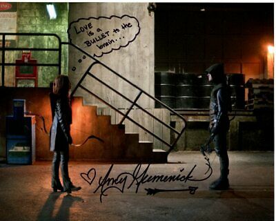 AMY GUMENICK signed autograph 8x10 ARROW CARRIE CUTTER CUPID photo ...
