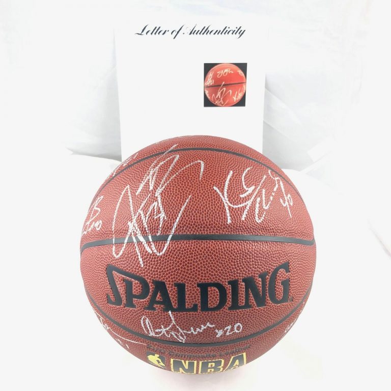 2005-2006 Phoenix Suns Team Signed Basketball PSA/DNA Autographed Nash | Autographia