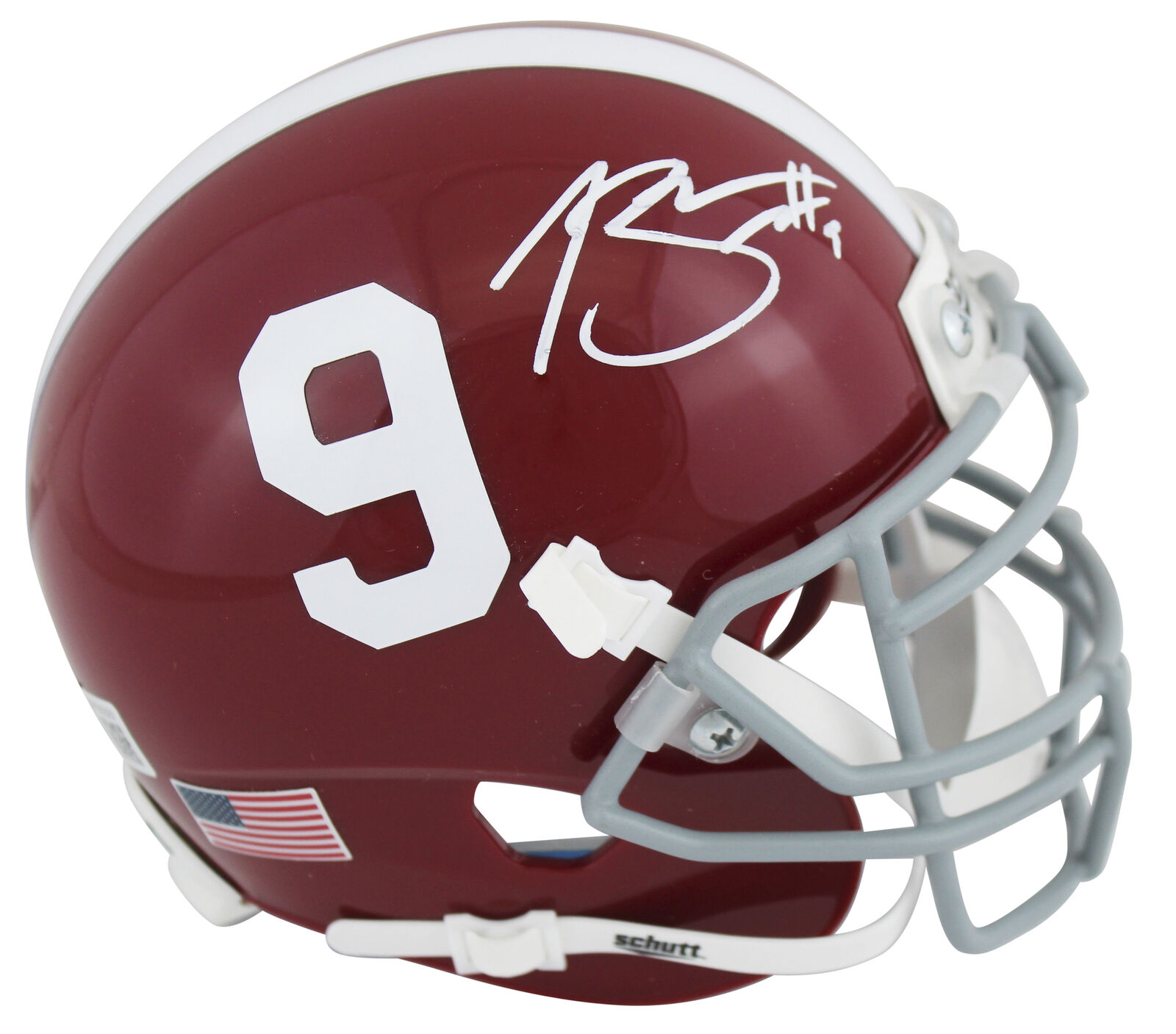 Alabama Bryce Young Authentic Signed Schutt Mini Helmet BAS Witnessed ...