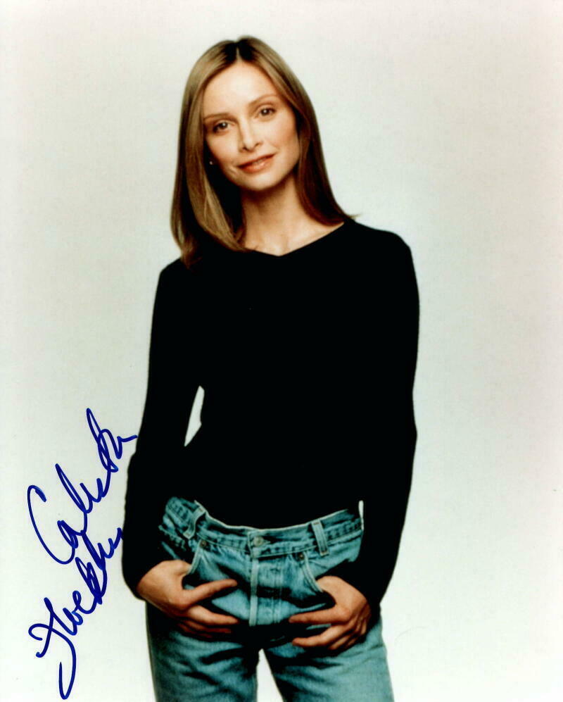 CALISTA FLOCKHART SIGNED AUTOGRAPH 8X10 PHOTO - SEXY YOUNG ALLY MCBEAL SUPERGIRL | Autographia
