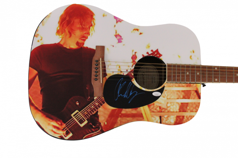 CHAD KROEGER SIGNED AUTOGRAPH CUSTOM GIBSON EPIPHONE GUITAR ...