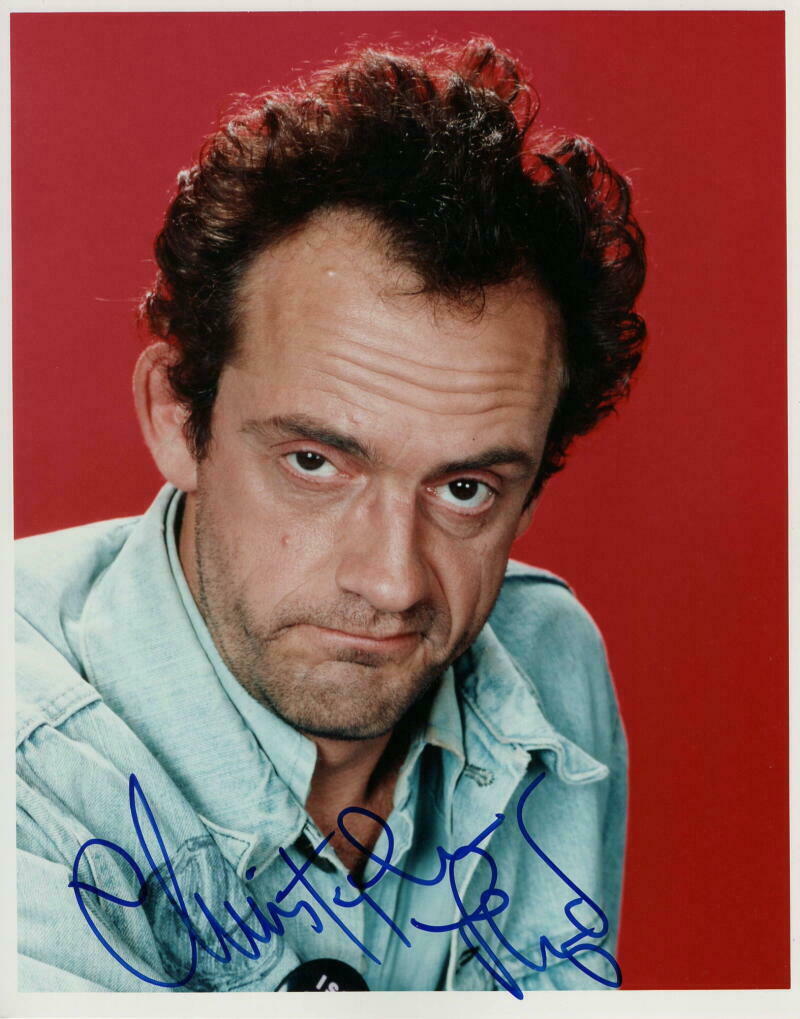 CHRISTOPHER LLOYD SIGNED AUTOGRAPH 8X10 PHOTO VINTAGE GRAPH BACK TO THE ...