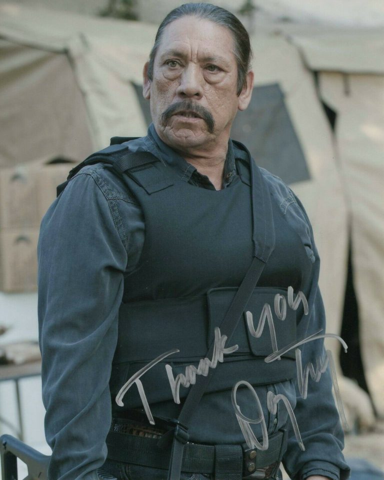 DANNY TREJO SIGNED AUTOGRAPH 8X10 PHOTO - CON AIR, HEAT, DEPERADO ...