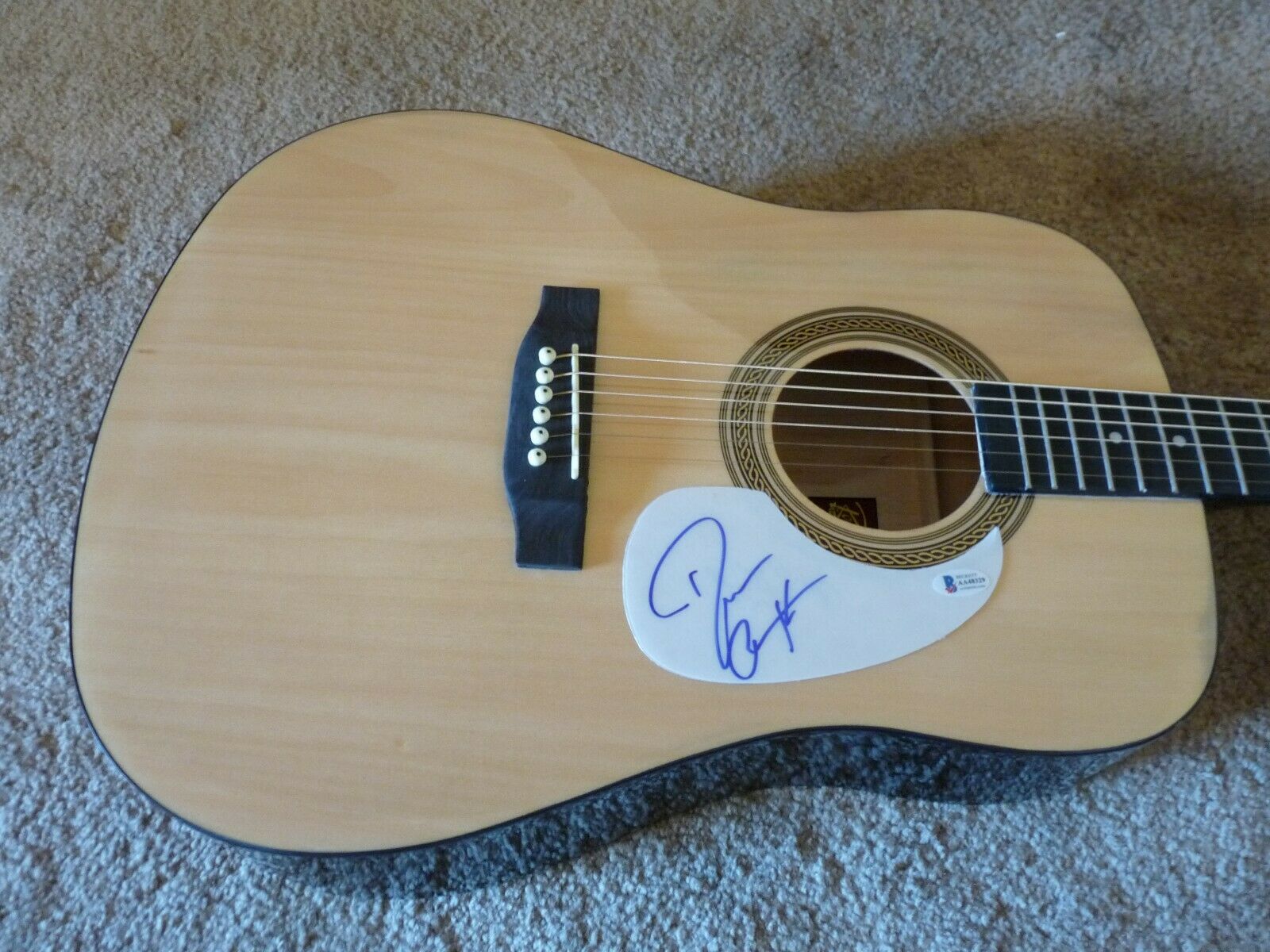Darius Rucker Hootie Signed Autographed Acoustic Guitar Beckett ...