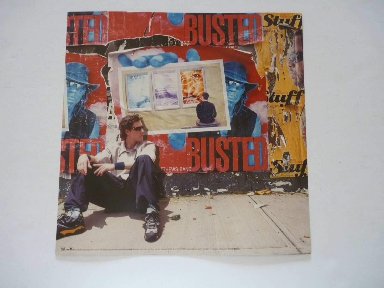 Dave Matthews Band Busted Stuff 2002 LP Record Photo Flat 12x12 Poster ...