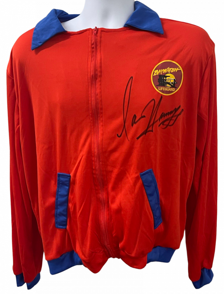 DAVID HASSELHOFF SIGNED BAYWATCH JACKET AUTHENTIC AUTOGRAPH PROOF ...