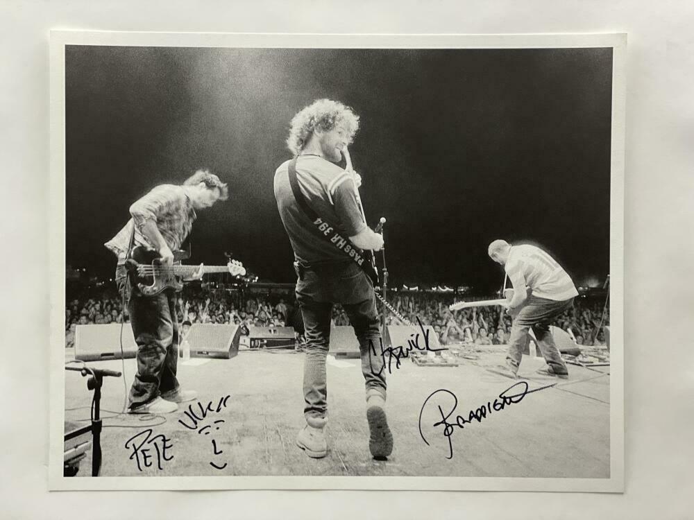 DISPATCH FULL BAND SIGNED AUTOGRAPH 16X20 CONCERT TOUR POSTER ...