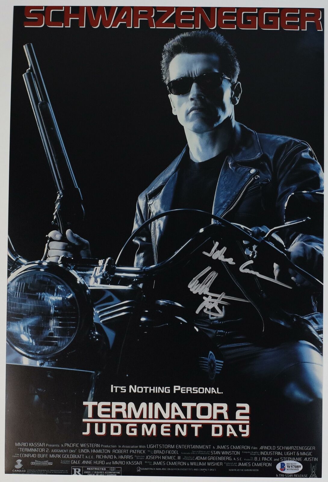 Edward Furlong "Terminator 2" AUTOGRAPH Signed 'John Connor' 12x18 ...