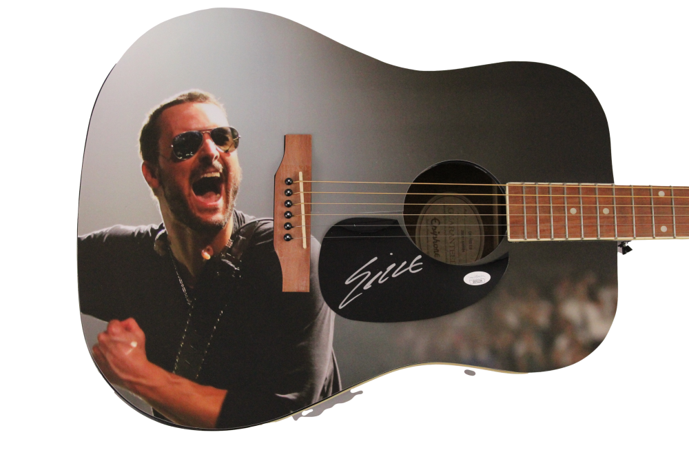 ERIC CHURCH SIGNED AUTOGRAPH CUSTOM GIBSON EPIPHONE GUITAR - CAROLINA ...