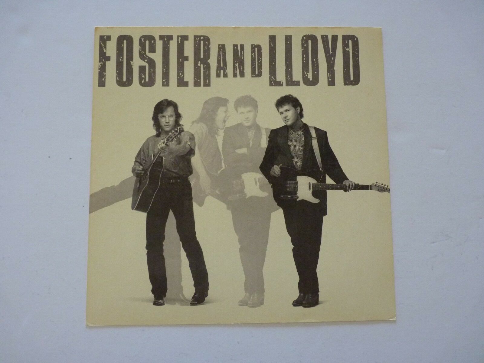 Foster & Lloyd LP Record Photo Flat 12x12 Poster | Autographia