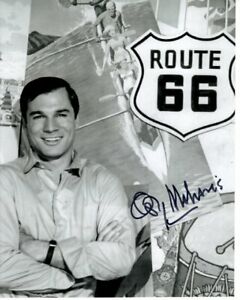 GEORGE MAHARIS Signed ROUTE 66 BUZ MURDOCK Photo w/ Hologram COA ...
