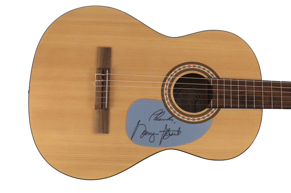GEORGE STRAIT SIGNED AUTOGRAPH FULL SIZE FENDER ACOUSTIC GUITAR ...